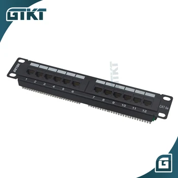 8port12port Cat5e Patch Panel Rj45 Keystone Jack Cat5e Patch Panel ...