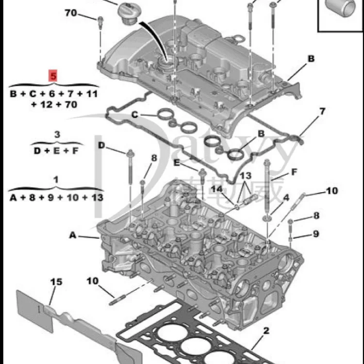 OE 9812071480 0248Q2 V758590780 V756171480-03 9812071480 9811908380 ...