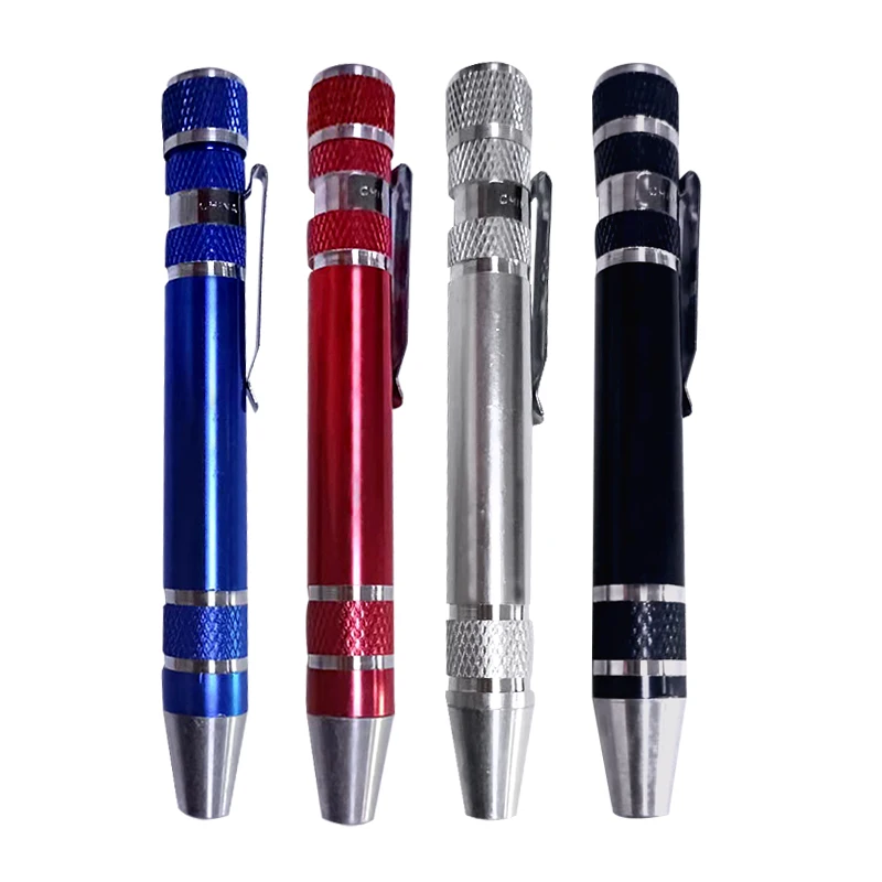 8 in 1 Mini Screwdriver Set Small Screwdrivers Pen Magnetic Repair ...