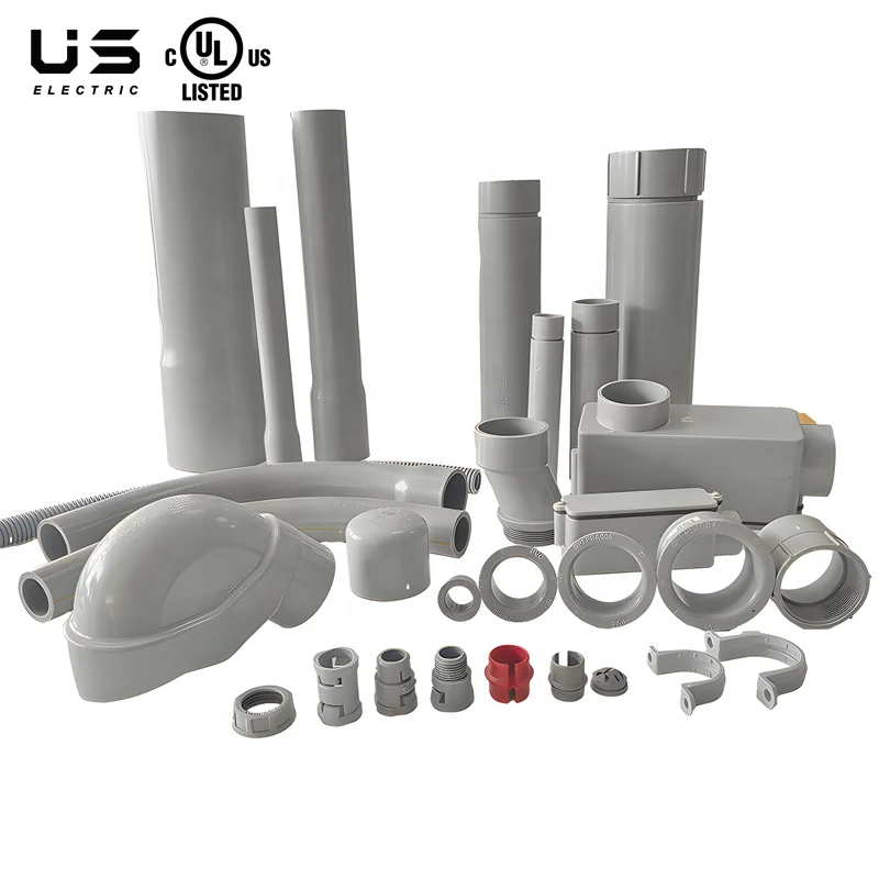 Waterproof Uv Resistant Sch 40 PVC Conduit 45 Degree Elbow 1/2"-3 ...