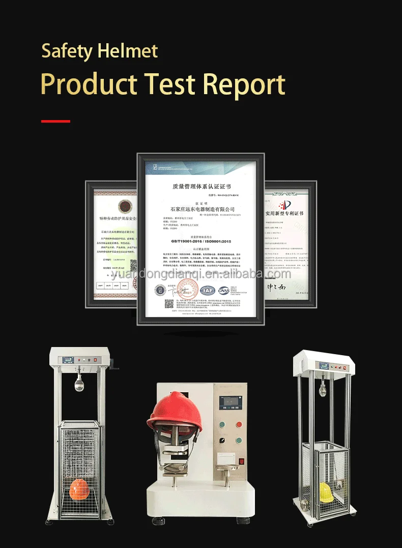 Type 2 Class G ABS Safety Helmets for Construction Workers