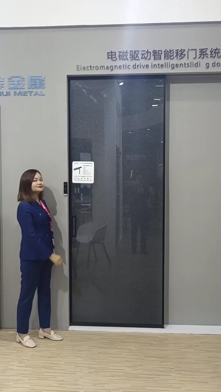 Wholesales Frameless Sliding Automatic Door System With Dc Brushless ...