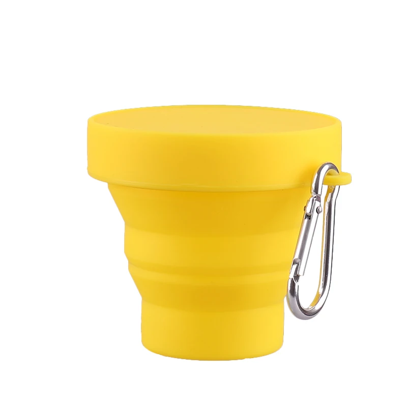 Eco Friendly Portable Reusable Folding Silicone Collapsible Drinking ...