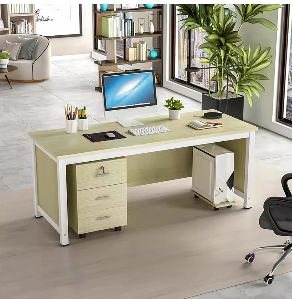 Shop Our Modern Cheap Desk Workstation with File Cabinet