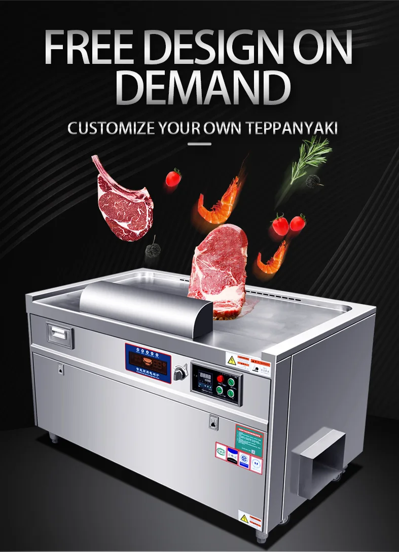 Chefmax Teppanyaki Griddles - Customizable for Restaurants