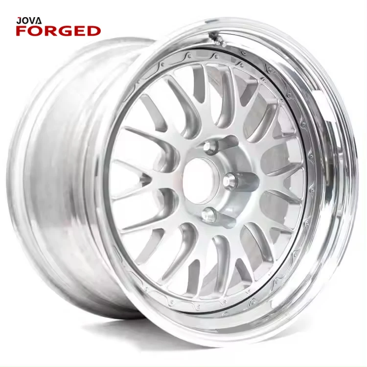 Japan Racing 2 Piece Wheels - Gloss Gold for Sports Cars
