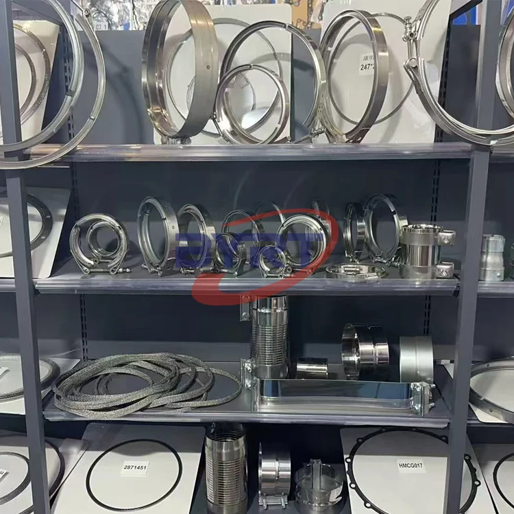 DPF Filter Clamp DETROIT DD13 DD15 561.291050 A6809950202 Detroit Diesel V-Band Clamp DPF Filter ...