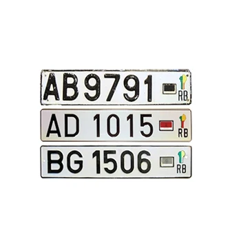 Benin License Plates Custom Embossed Blank Sublimation Car Aluminum ...
