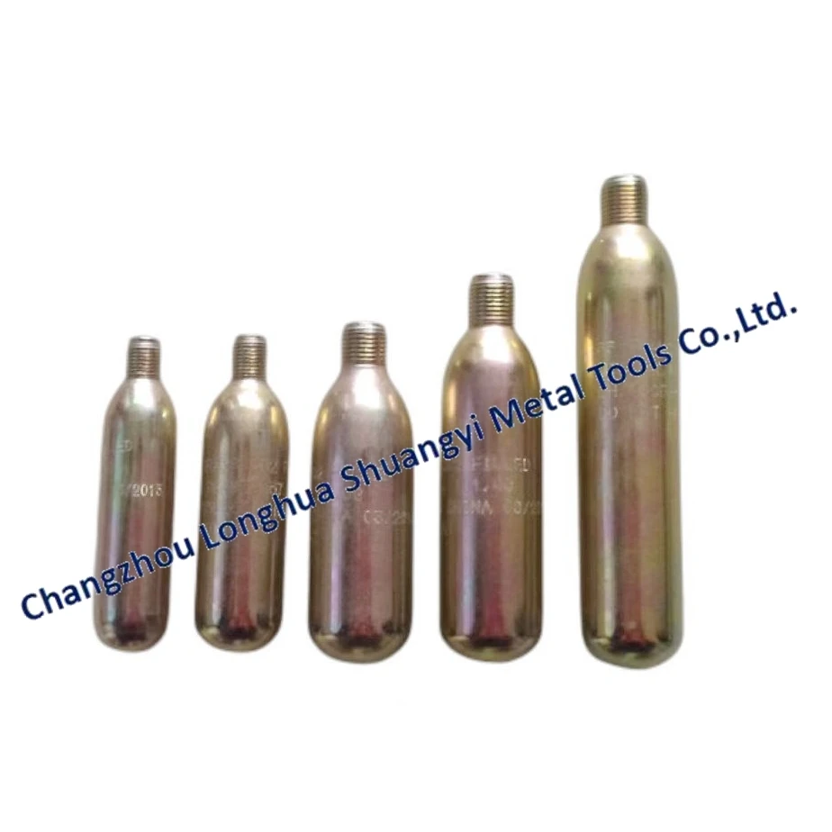 Disposable 1/2 Thread Capsule 33g Rearming Kit 17g 24g 33g Manual Inflatable Life Jacket Co2 Gas ...