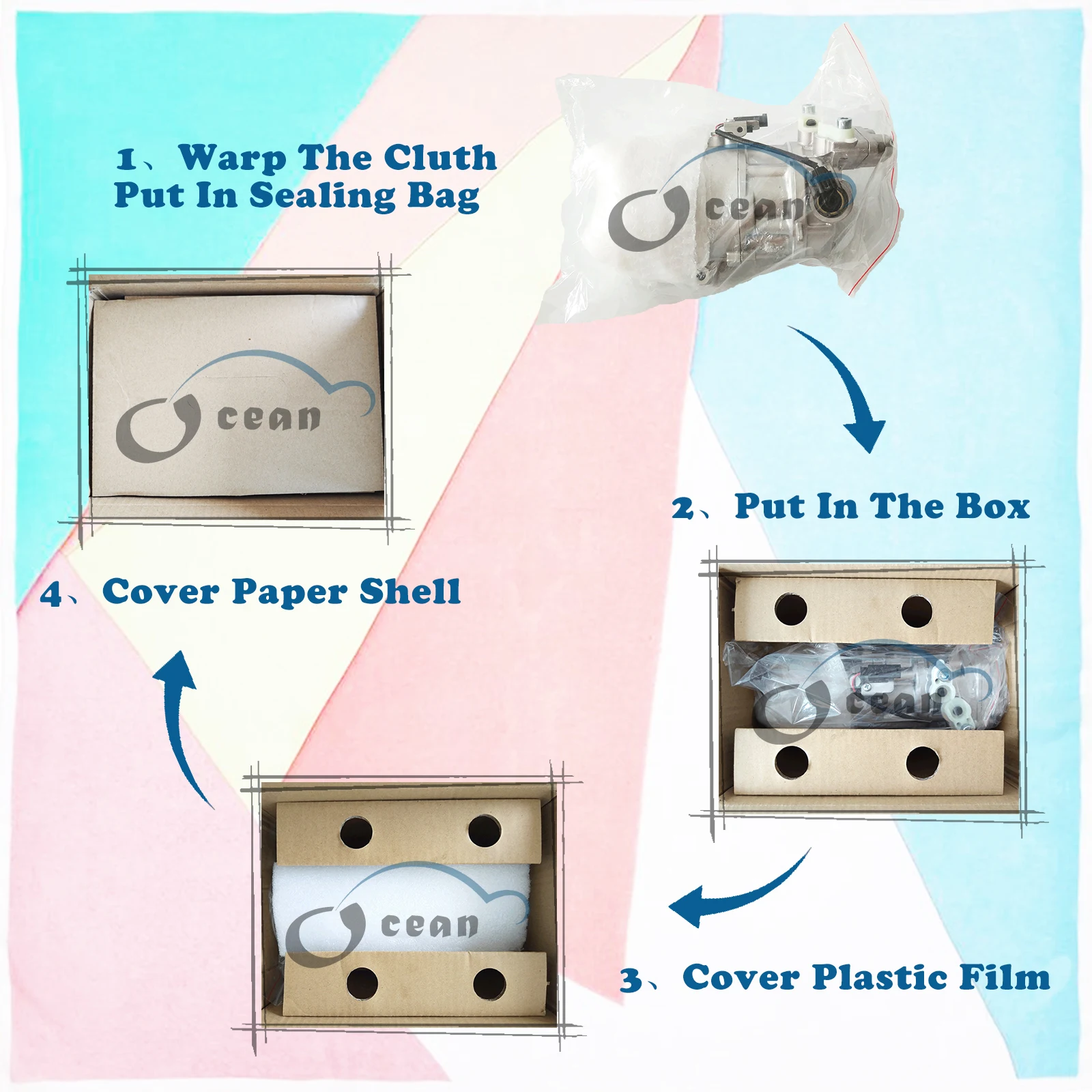 Dkv14g Ac Compressor For Subaru Forester(sg)-2.5 Awd (2002-2008) Air ...