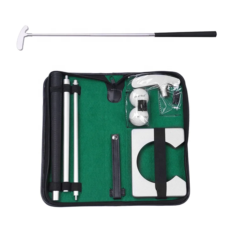 How True Indoor Golf Putting Practice Aluminum Golf Putter Set ...