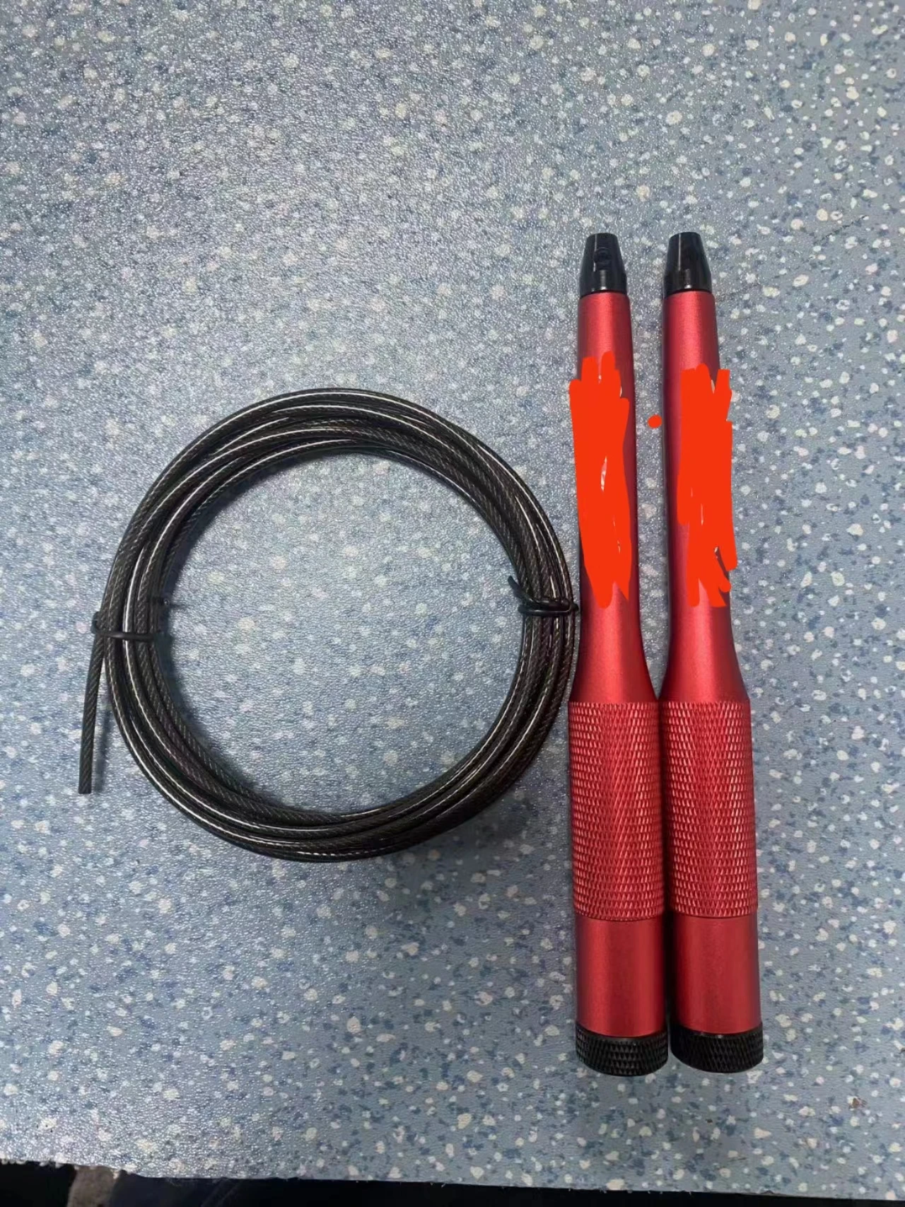 JY Double Under MMA Boxing Adjustable Weighted Aluminium Speed Jump ...