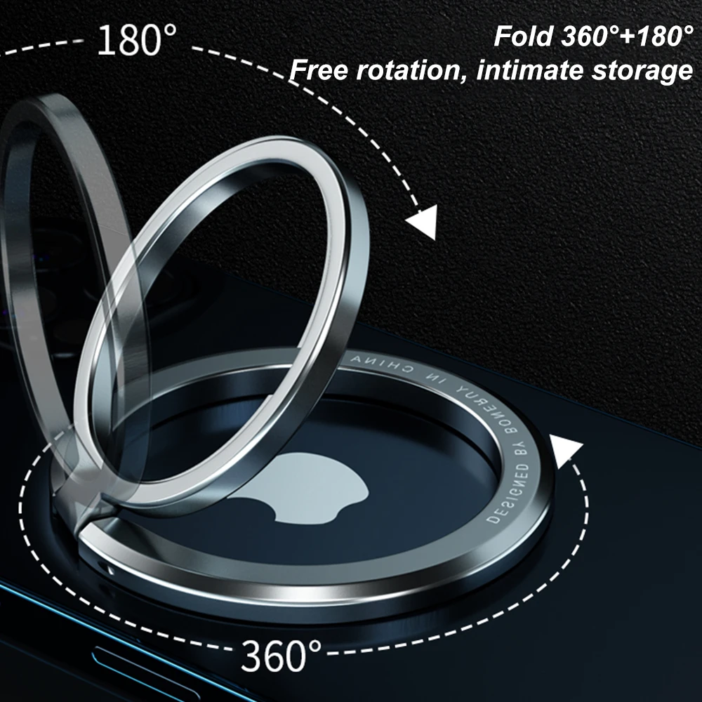 Adjustable Zinc Alloy Phone Ring Stand Holder, Suit for Phones With ...