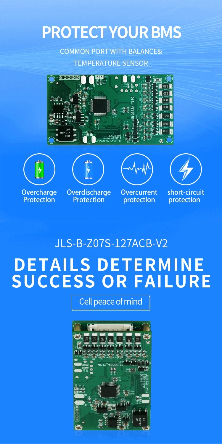 KLS 18650 Battery Electric Tricycle Bms Li-ion 3s 40a 80a 100a Lithium ...