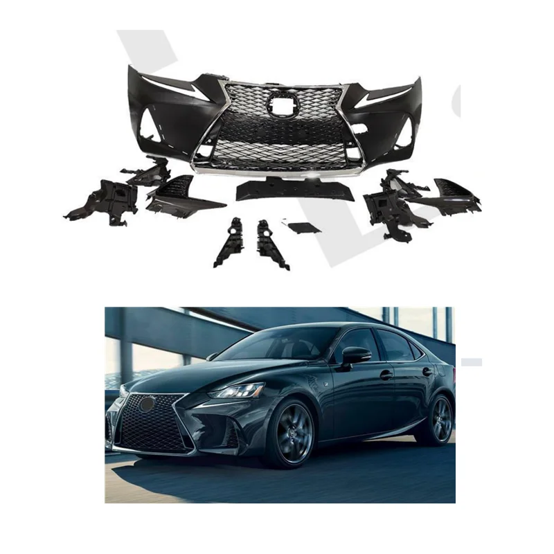 Bodykit For 2016-2020 Lexus IS300h IS350 Upgrade F Sport Front Bumper ...
