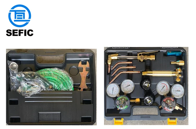 Professional Oxygen Acetylene Gas Welding And Cutting Kit With Welder ...