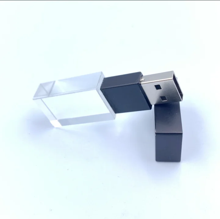 Personality Glass Usb Flash Drive 3.0 4gb 8gb 16gb 32gb 64gb Pendrive ...