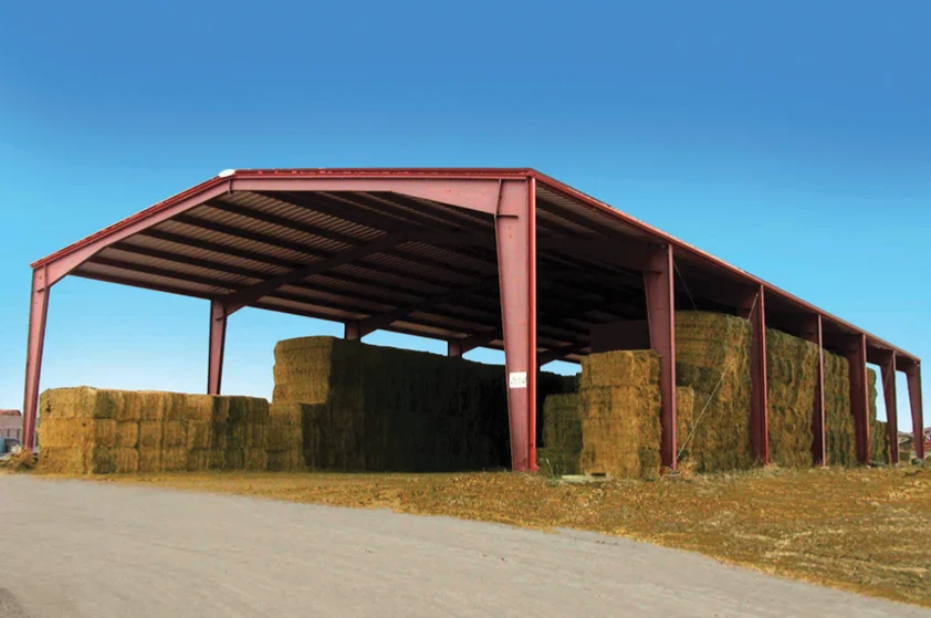 Metal Barn Building - Durable Steel Shed for Agriculture