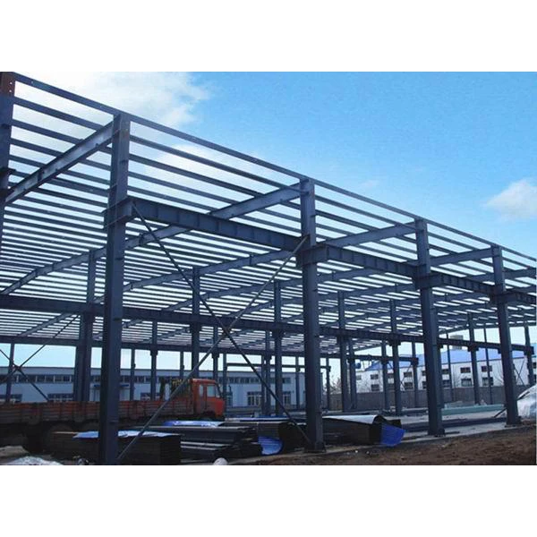 Factory Prefabricated Building Galvanized Sheet Metal Frame Industrial ...