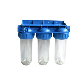 Cheap Water Filter Housing Inline 3 Stage Clear Housing Cartridge - Buy ...