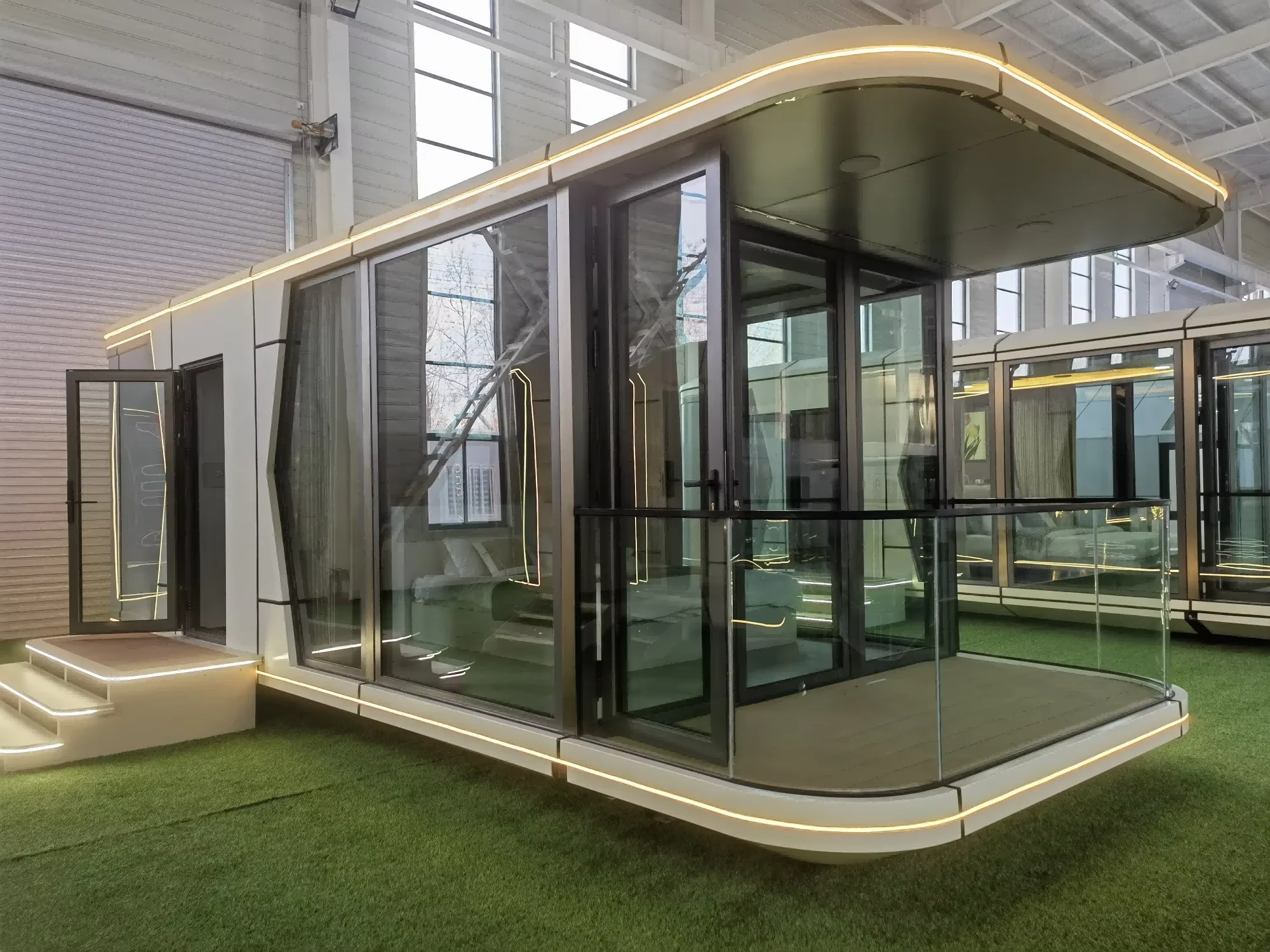 Container Homes 20ft Prefab Shipping Tiny House/prefabricated House 3 ...