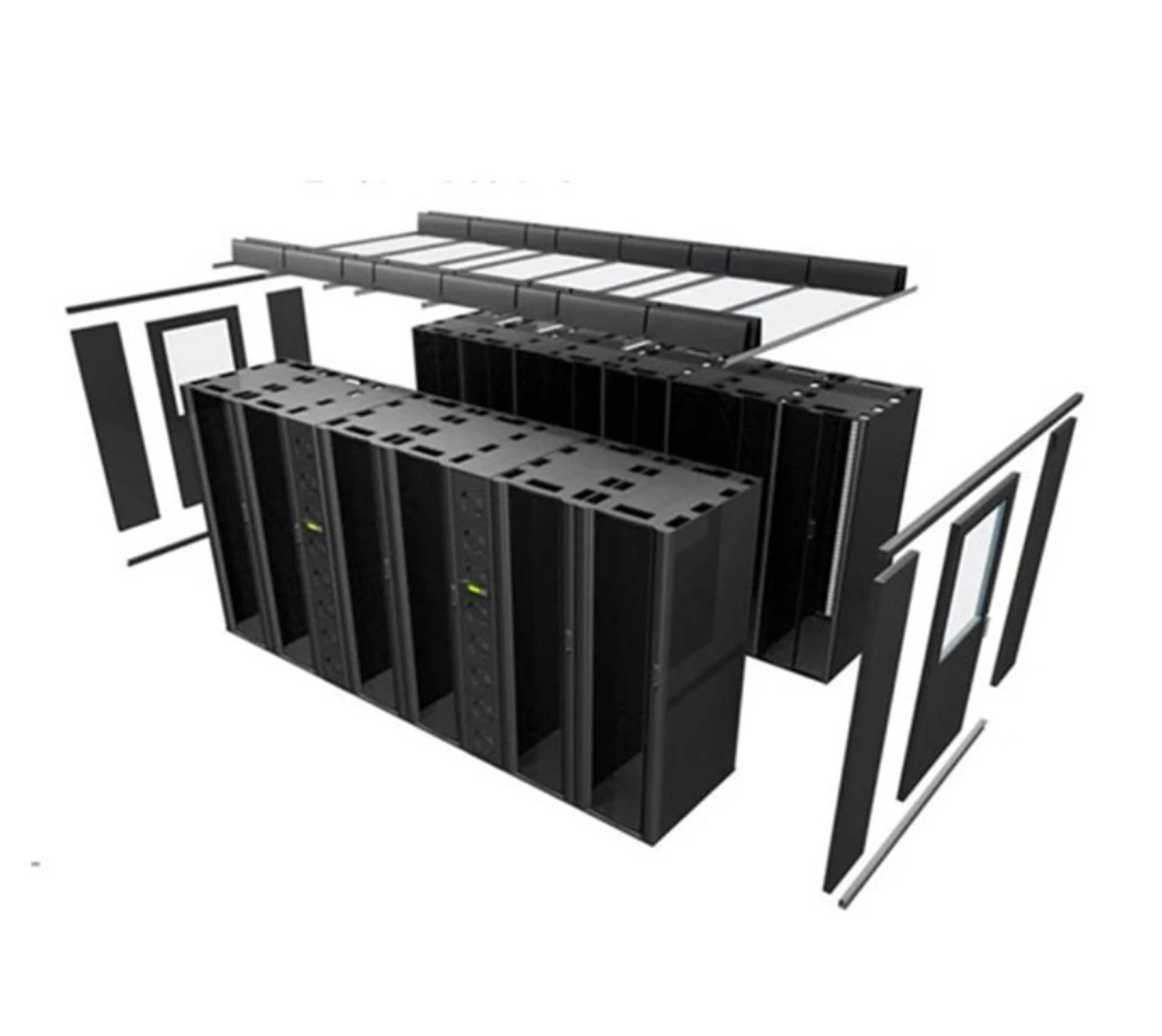 42u Cold Aisle Containment System Data Center Indoor Floor Network ...