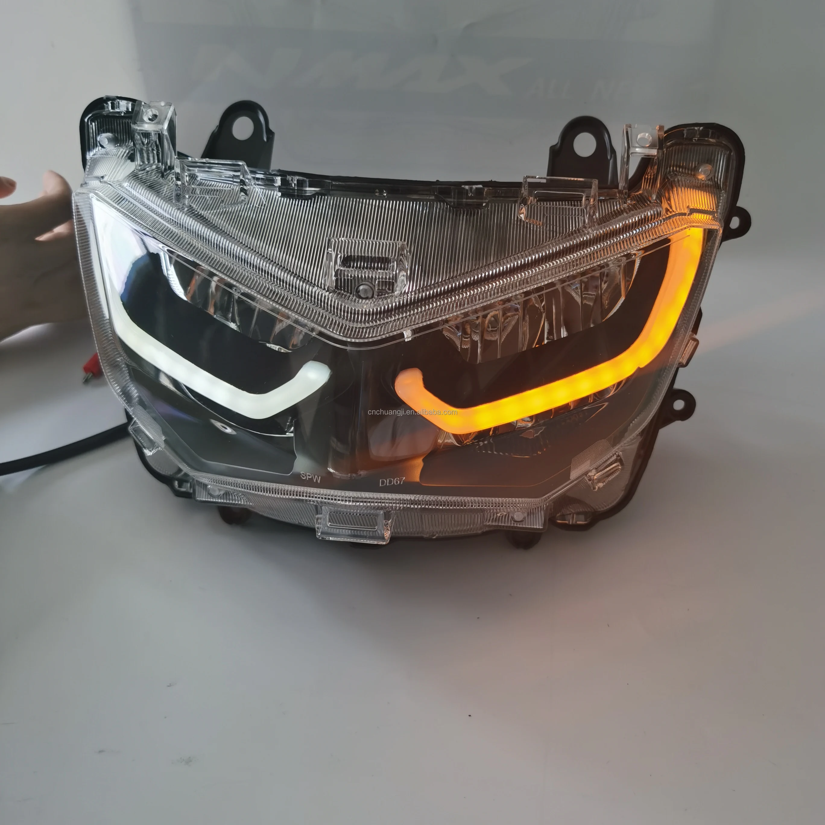 Yamaha NMAX 155 Headlight Cover - Professional Upgrade