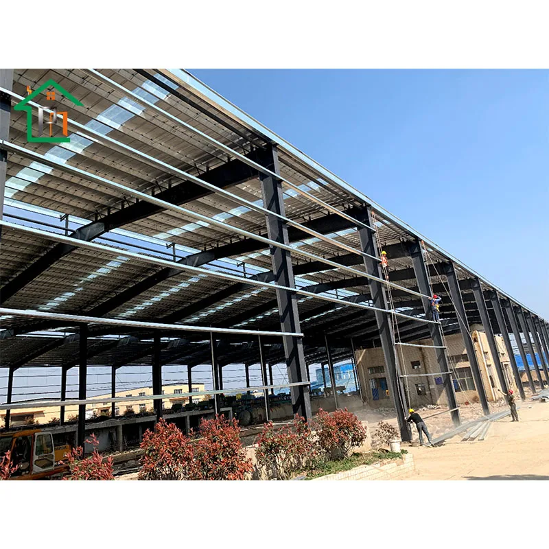 Prefabricated Steel Structure Hall Commercial Metal Shed Building Steel ...