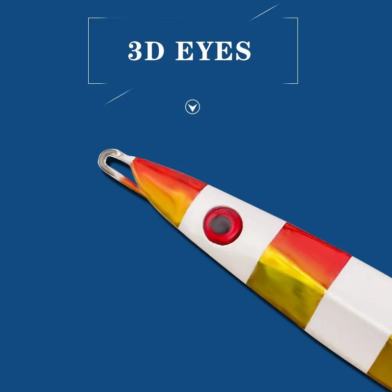 300g Oem 3d Eyes Sinking Jigging Lure Saterwater Jigs Deep Diving ...