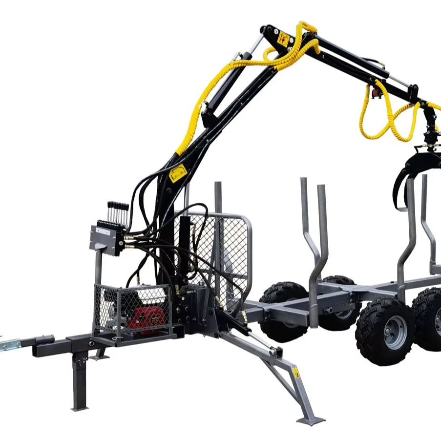 Forester Atv Timber Trailer With Motor Pump Gear Bearing Core ...