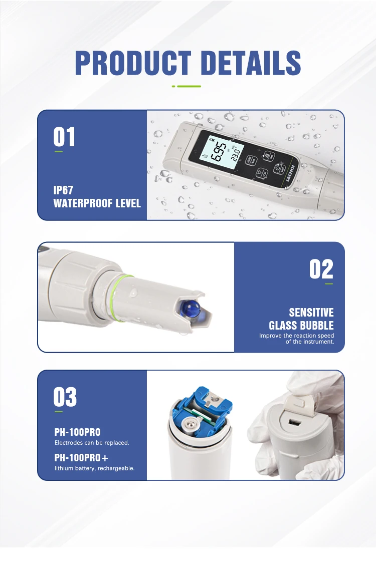 Lab Analytical Instruments Digital Ph Meter For Laboratory Ph Meter ...