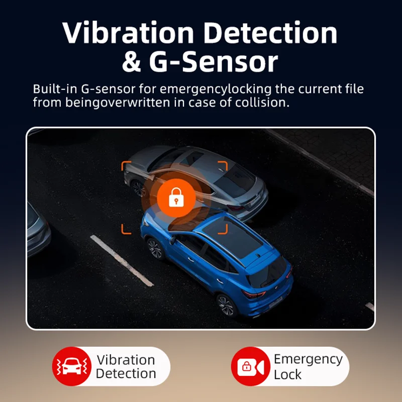 STARVIS 2 Channel 4g Dash Cam F1.5 Dual Lens GPS Dash Cam 3 Inches IPS ...