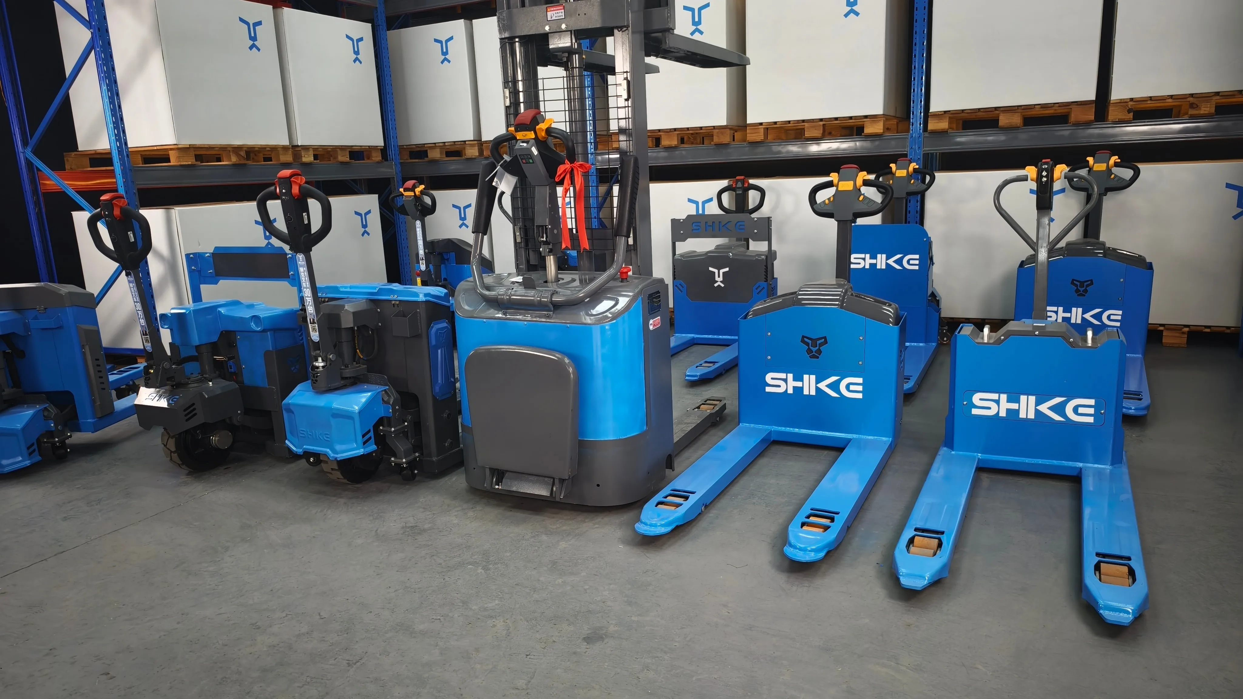 New 2025 Electric Platform Cargo Transfer Trolley Carts Motorized ...