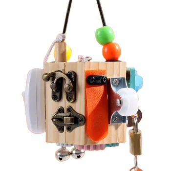 New Montessori Activity Sensory Busy Board Fidget Cube Travel Gift ...