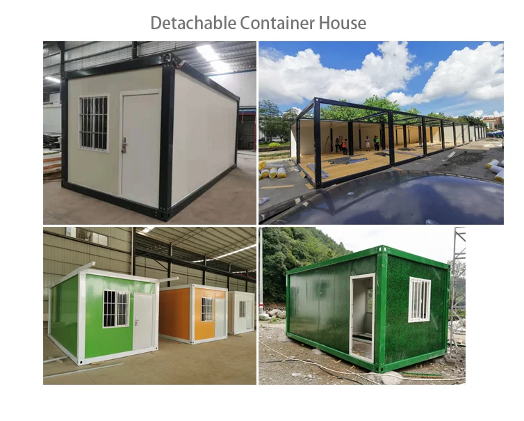 Modular Homes Portable Container Van Prefab Container Detachable ...