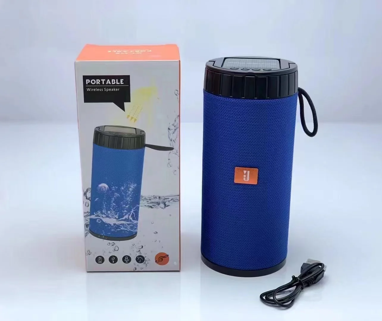 Portable Tws Solar Bluetooth Speaker Wireless Loudspeaker With ...