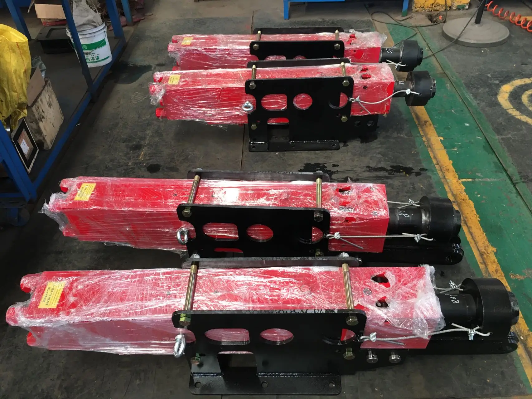 HX36D Pile Driver with YC360 Hydraulic Hammer for Guardrail Installation