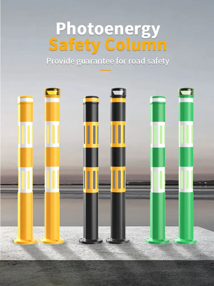 Customized Photoenergy Safety Column Traffic Safety Reflective ...