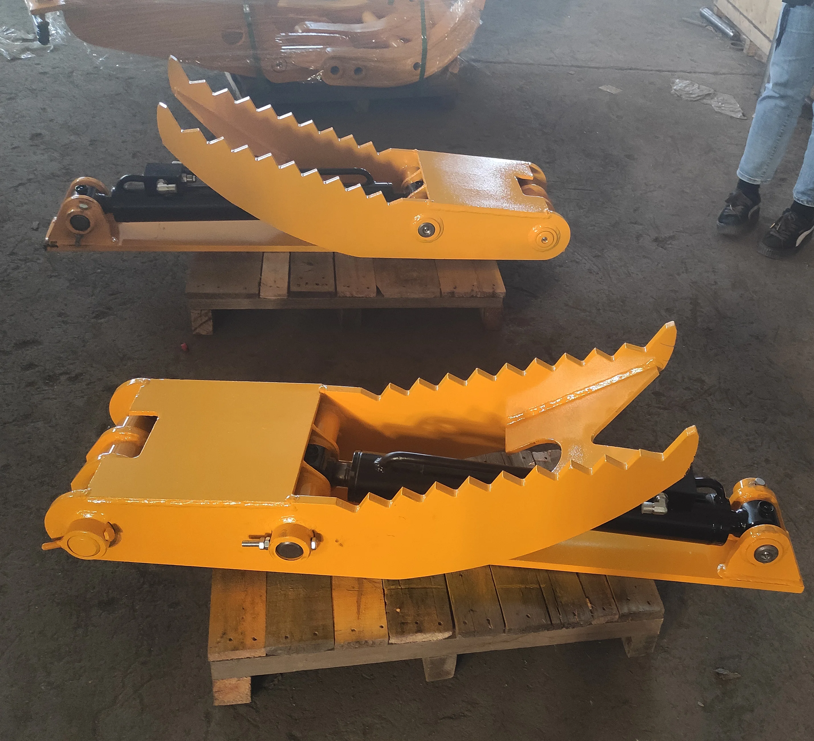 Mini Excavator Attachment Hydraulic Thumb Bucket Excavator Thumb Grab ...