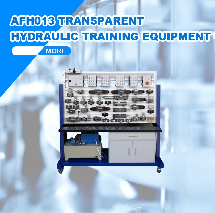 Transparent Hydraulic Training Workbench Technical Teaching Equipment ...