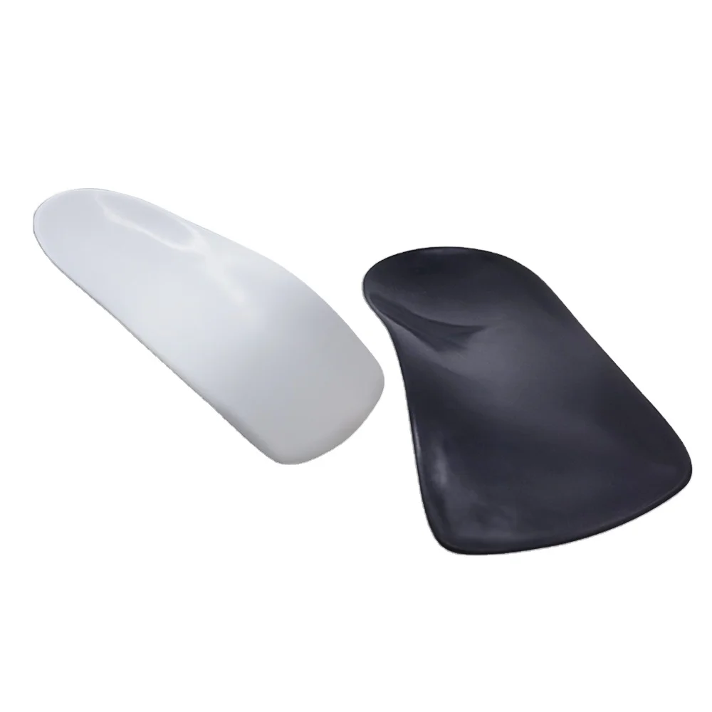idsteap 3/4 Orthotic Rigid Shell Half Heel Cups Arch Support Rigid ...