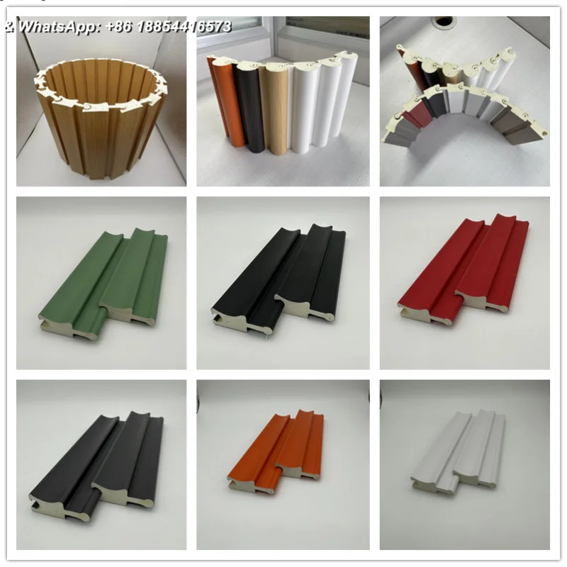 Bendable Half Round Cladding WPC - Flexible Wall Panels