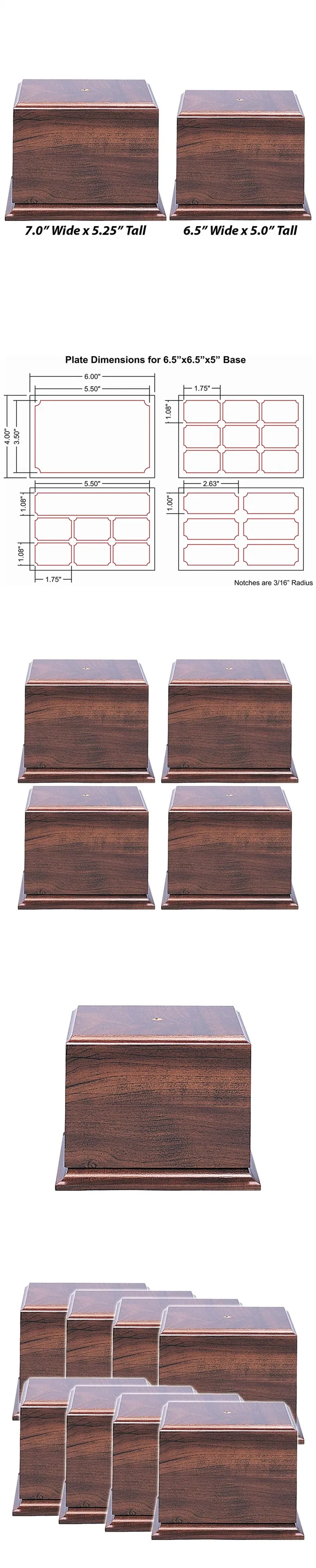 Shop Our Wooden Trophy Bases - Perfect for Home Decor