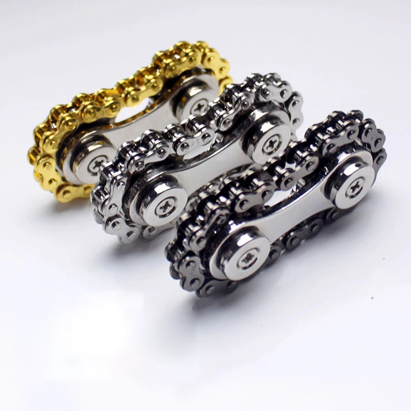 Gear Car Chain Fidgets Spinner Gyro Chain for Stress Relief