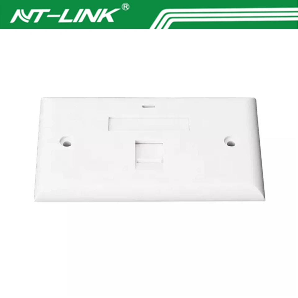 USA RJ45 Multiport Face Plate ABS Network wall faceplate RJ45 America ...