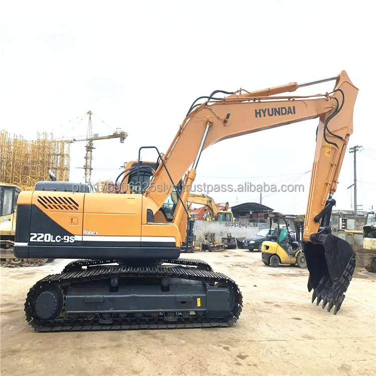 Used Hyundai R220lc-9s R215lc-9s R220 R210 Excavator For Sale.20 Tons ...