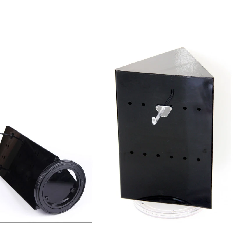 Revolving Display Case Acrylic Rotating multi function Display Showcase ...