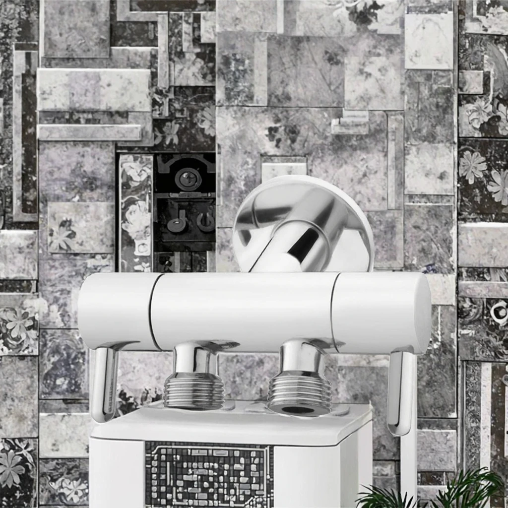 Companion Toilet Mate Double Handles 1/2" Two-Way Angle Stop Valve ...