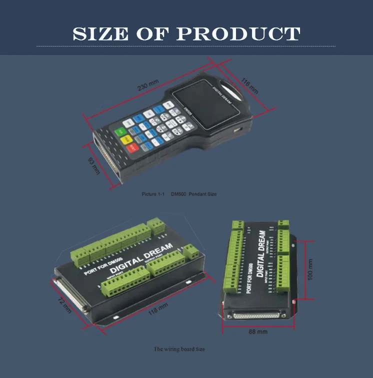 NCH02 Handheld Motion USB CNC Motion Board Control System