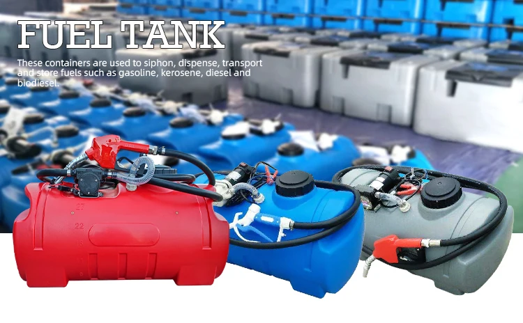 100l Plastic Jerry Can Transfer Petrol Fuel Caddy Portable Diesel Tank ...